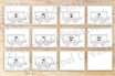Alef Beis Train in Black and White – Preschool Creations